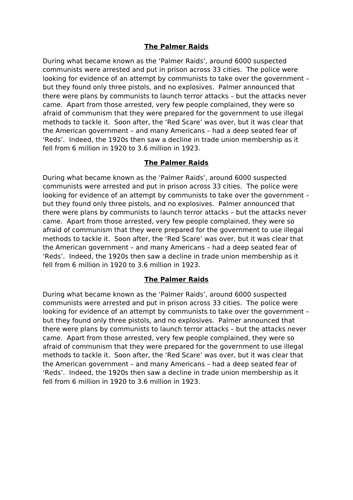 Red Scare 1920s USA - Sacco and Vanzetti | Teaching Resources