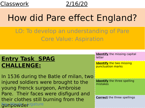 Pare - Health and the People AQA | Teaching Resources