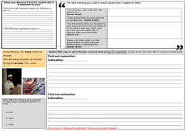 Salah (Islamic practice) | Teaching Resources