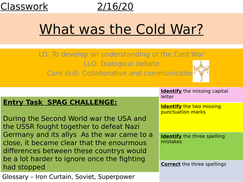 The Cold War | Teaching Resources