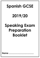 GCSE Spanish Speaking Booklet + Sentence Builders | Teaching Resources