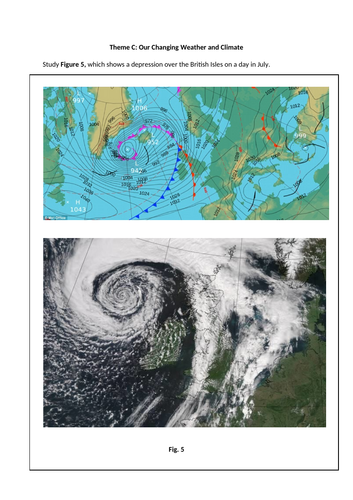 The passage of a mid latitude depression - CCEA | Teaching Resources