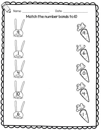 Easter Maths worksheets for Reception and Year 1 - counting, number ...