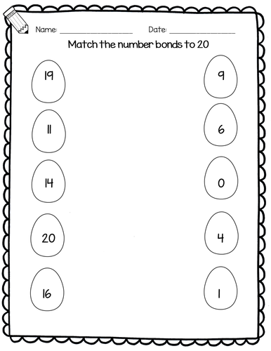 Easter Maths worksheets for Reception and Year 1 - counting, number ...
