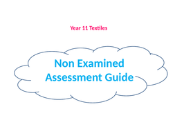 GCSE D&T NEA PowerPoint Guide | Teaching Resources
