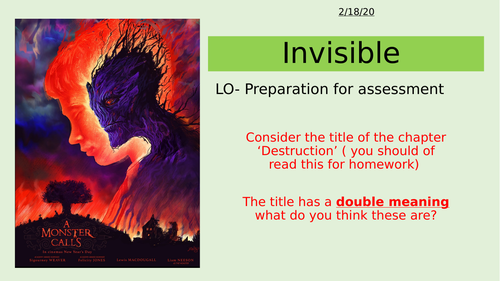 A Monster Calls | Teaching Resources