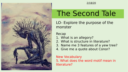 A Monster Calls | Teaching Resources