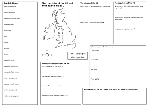 KS3 Geography Knowledge Organisers | Teaching Resources