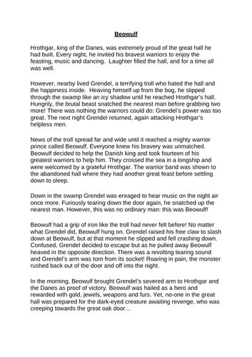 Quest Stories (Year 5) English | Teaching Resources