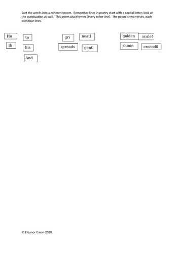 Year 7 Poetry Anthology | Teaching Resources