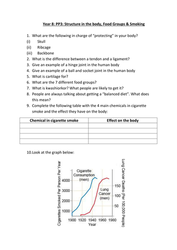 AQA KS3 Cells and Movement (skeleton, muscles, all types of cell ...