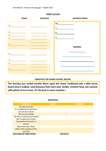 English Language - Features Overview, Annotate & Assess (L1 & L2 ...