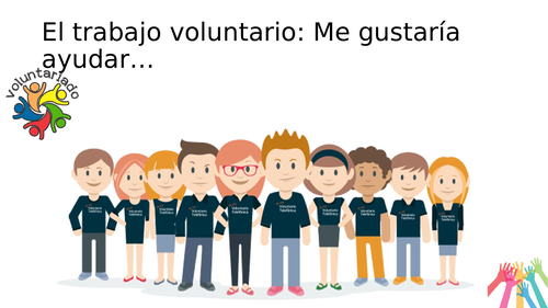 GCSE Spanish - El trabajo voluntario (Lesson) | Teaching Resources