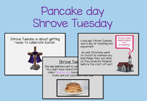 Pancake Day Shrove Tuesday | Teaching Resources