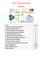 KS3 Waves unit topic revision booklet | Teaching Resources