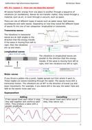 KS3 Waves unit topic revision booklet | Teaching Resources