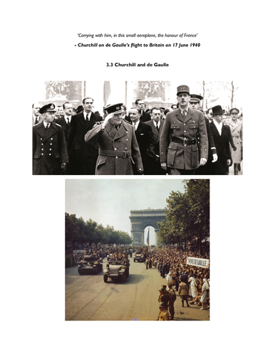 OCR A level Y113 - The complete Churchill notes | Teaching Resources