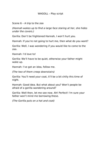 Gorilla_by_Anthony_Browne_planning_sheets_pptlessons | Teaching Resources