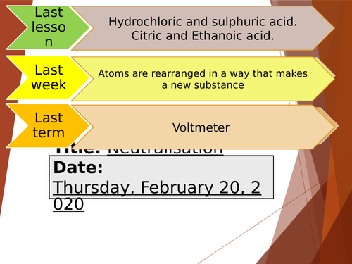 KS3 Science. Chemical reactions | Teaching Resources