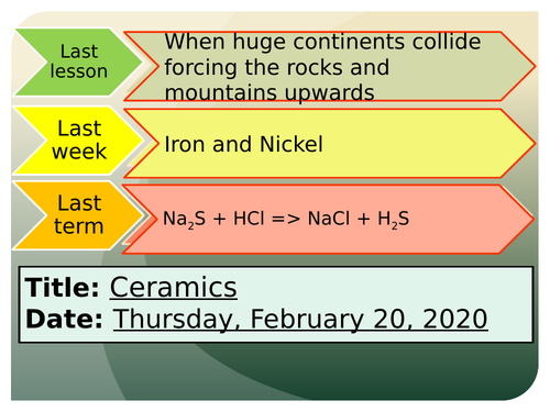KS3 Science. Earth | Teaching Resources