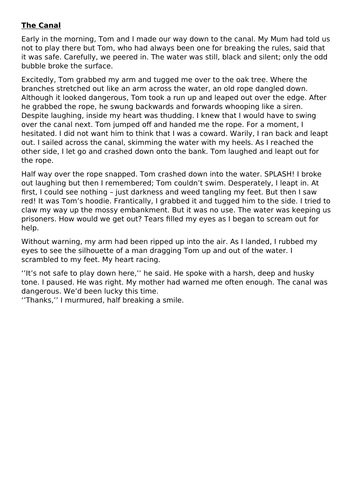 Year 5 - Warning Tale ppt | Teaching Resources