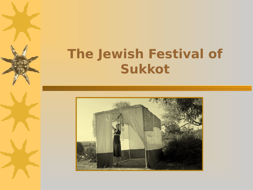 The Jewish Festival of Sukkot - PowerPoint | Teaching Resources
