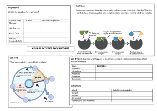 BTEC Applied Human Biology: Unit 1 revision checklists | Teaching Resources BTEC Applied Human Biology: Unit 1 revision checklists | Teaching Resources