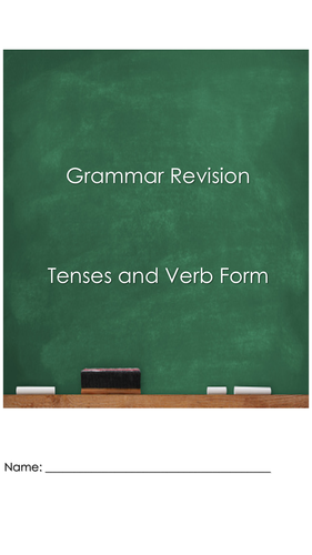 Year 6 Grammar Revision Booklets | Teaching Resources
