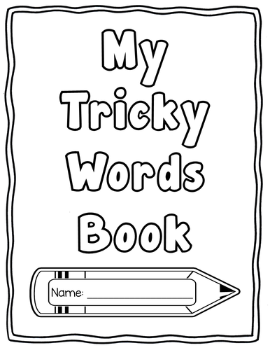 Tricky word book - Reception, Year 1 and Year 2 | Teaching Resources