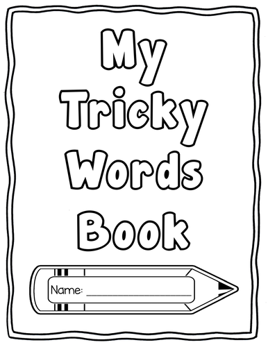 Tricky word book - Reception, Year 1 and Year 2 | Teaching Resources