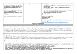 The Arrival unit of work for a writing outcome | Teaching Resources