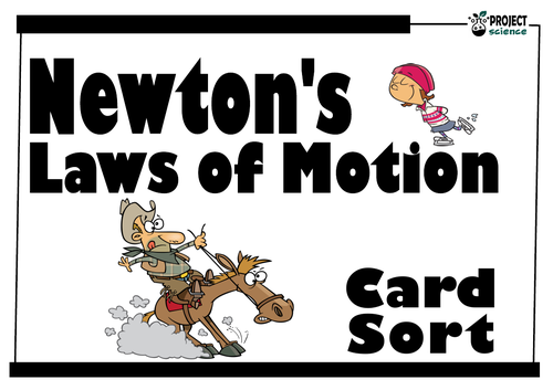 Newton's Laws of Motion Card Sort | Teaching Resources