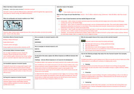 Tectonic Hazards Revision Mat Aqa Geog Gcse Teaching Resources