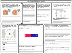 KS3 Activate Revision: Electricity and Magnetism | Teaching Resources