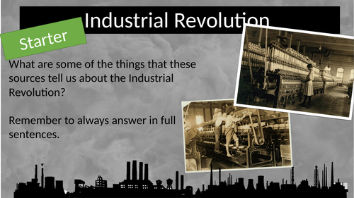 Industrial Revolution - The beginning of the Industrial Revolution in ...