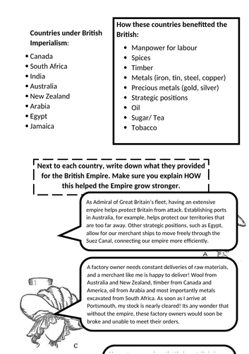 Industrial Revolution - 3. The British Empire | Teaching Resources