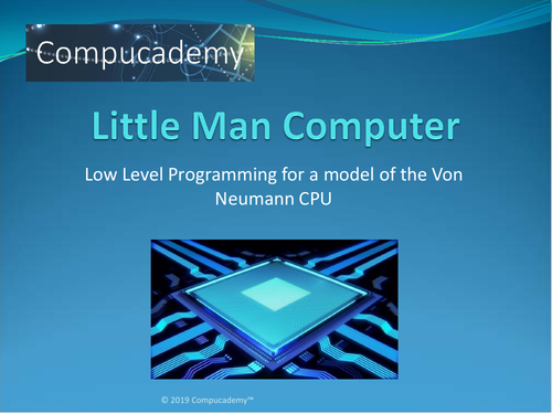 Little Man Computer Programming Teaching Pack Teaching Resources