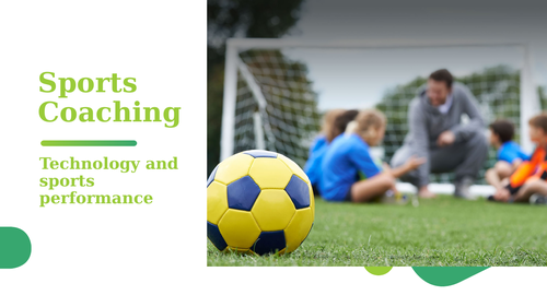 Technology used by Sports Coaches | Teaching Resources