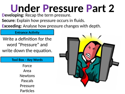Exploring Science 8i Fluids Teaching Resources