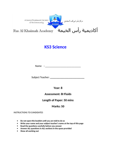 Exploring Science 8I Fluids | Teaching Resources Exploring Science 8I Fluids | Teaching Resources