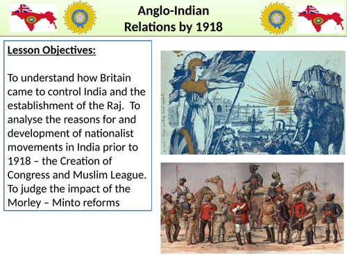 Indian Independence - Background - Summary of India by 1918 - Very ...