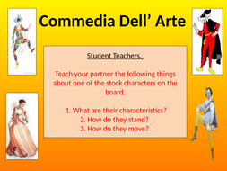 Commedia Dell'Arte | Teaching Resources