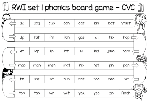 RWI Phonics Board Games: 14 Fun & Engaging Games for Mastering Phonics ...