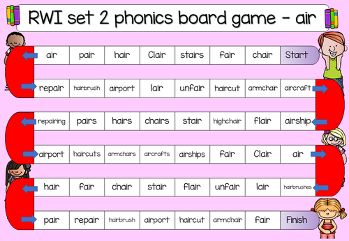 RWI Phonics Board Games: 14 Fun & Engaging Games for Mastering Phonics ...