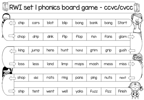 RWI Phonics Board Games: 14 Fun & Engaging Games for Mastering Phonics ...