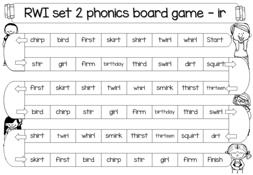 RWI Phonics Board Games: 14 Fun & Engaging Games for Mastering Phonics ...