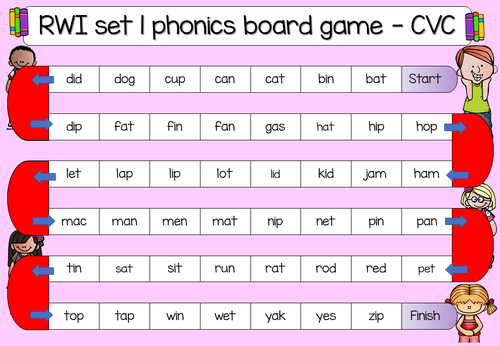 RWI Phonics Board Games: 14 Fun & Engaging Games for Mastering Phonics ...