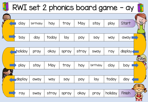 RWI Phonics Board Games: 14 Fun & Engaging Games for Mastering Phonics ...