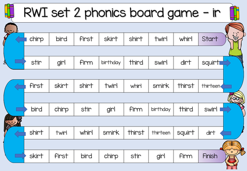 RWI Phonics Board Games: 14 Fun & Engaging Games for Mastering Phonics ...