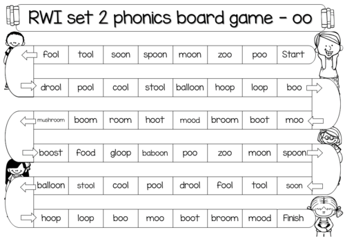 RWI Phonics Board Games: 14 Fun & Engaging Games for Mastering Phonics ...